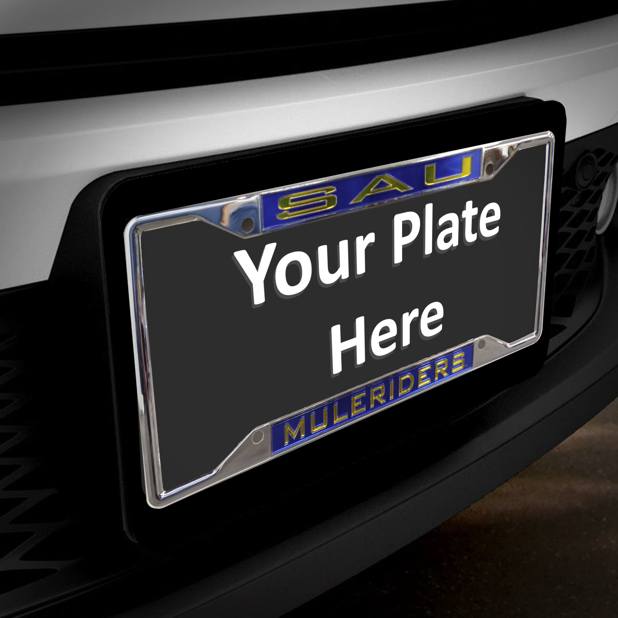 SAU Muleriders License Plate Frame | SAU Beyond the Campus Online Shop